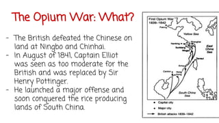 Opium War Presentation | PDF