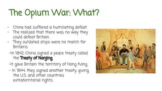 Opium War Presentation | PDF