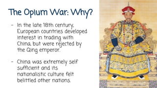 Opium War Presentation | PDF