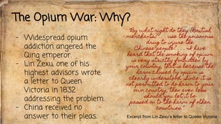 Opium War Presentation | PDF