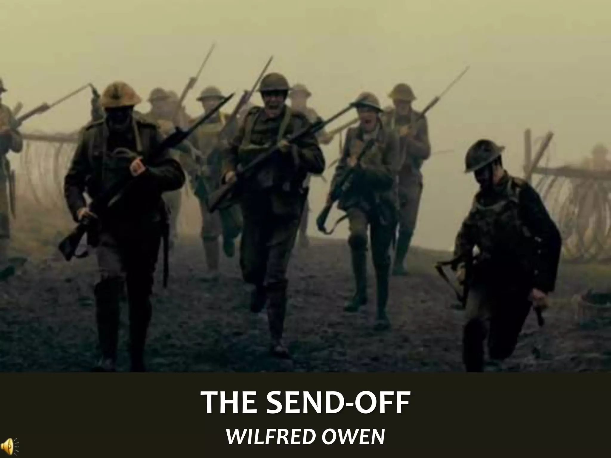 The Send Off - Wilfred Owen | PDF