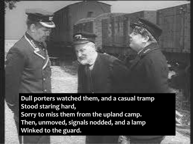 The Send Off - Wilfred Owen | PDF