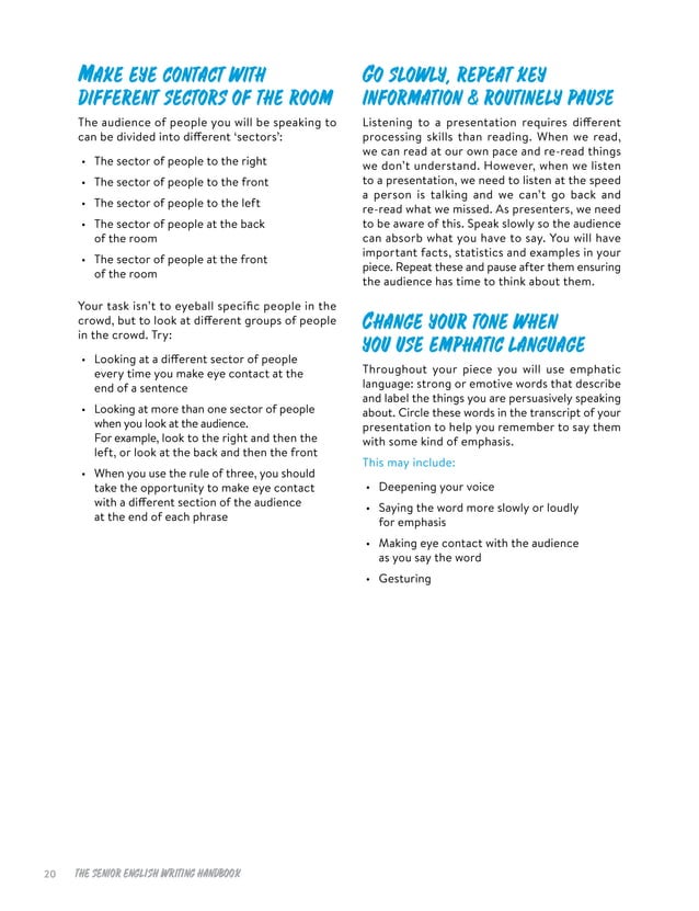 The Senior English Writing Handbook - Third Edition | PDF | Books and ...