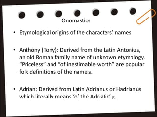 The sense of an ending | PPTX