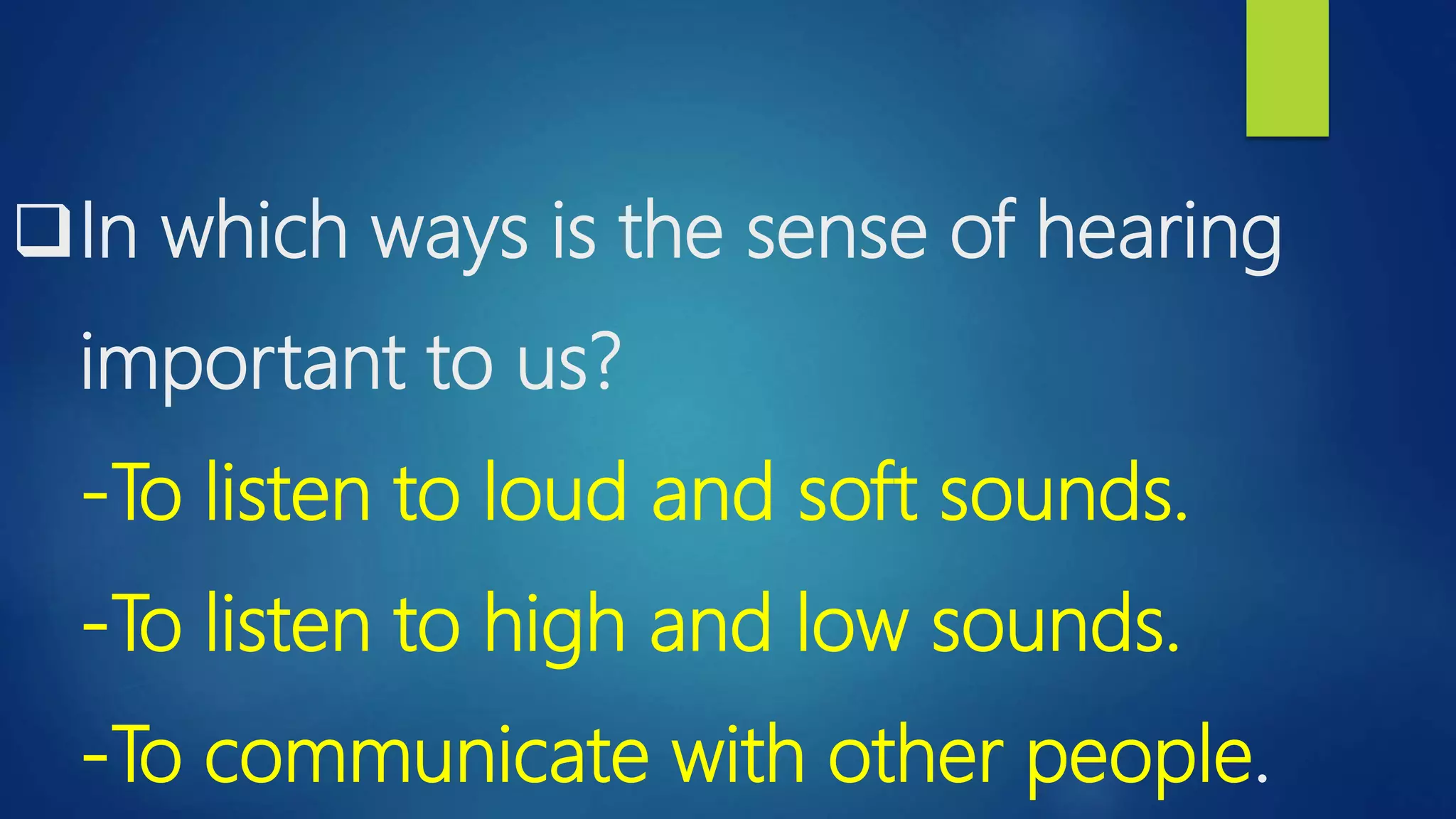 The sense of hearing | PPTX | Ear, Nose and Throat Conditions ...