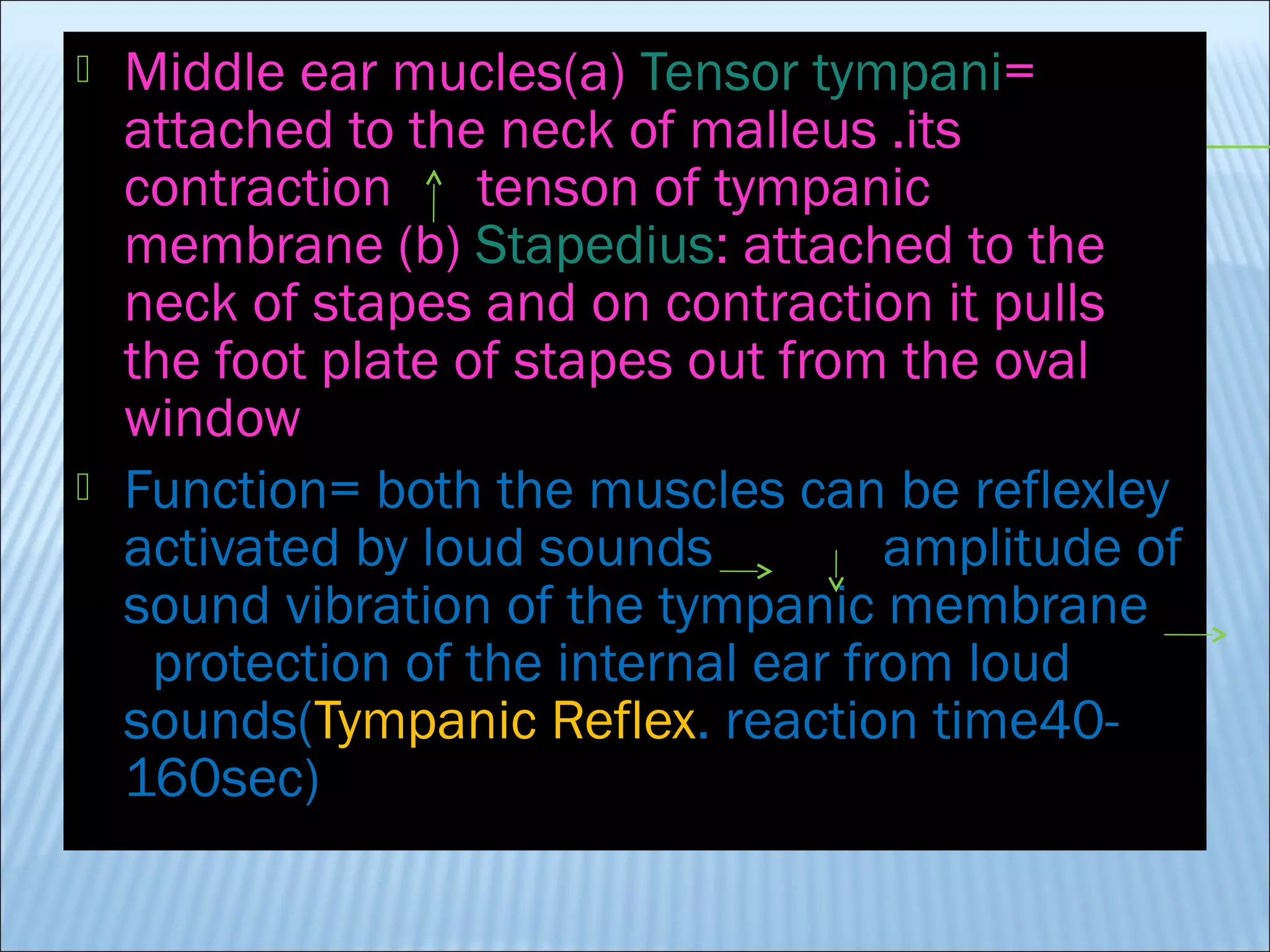 The sense of hearing | PPT