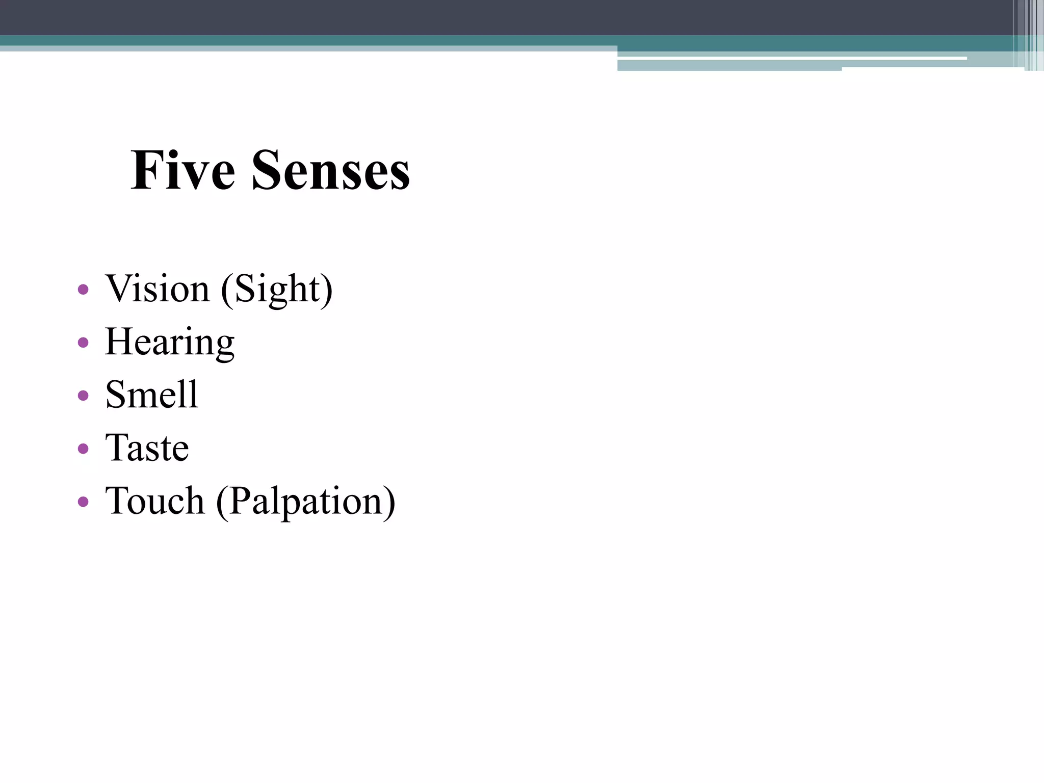 The sense organs | PPTX