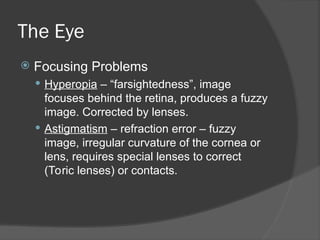 Presentation on the Senses of - the body | PPT