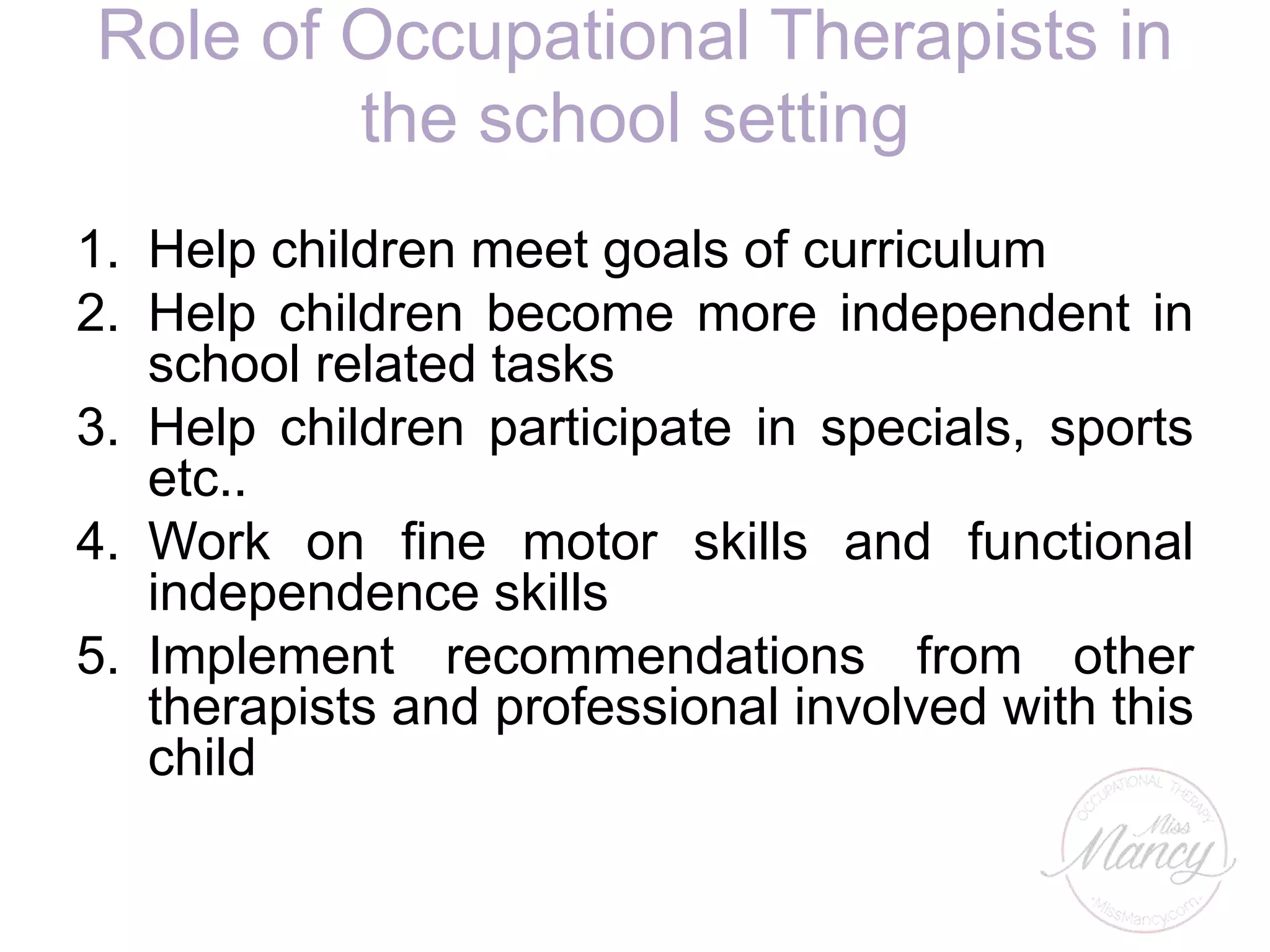 The sensory approach to maximizing students’ potential 2016 | PPT