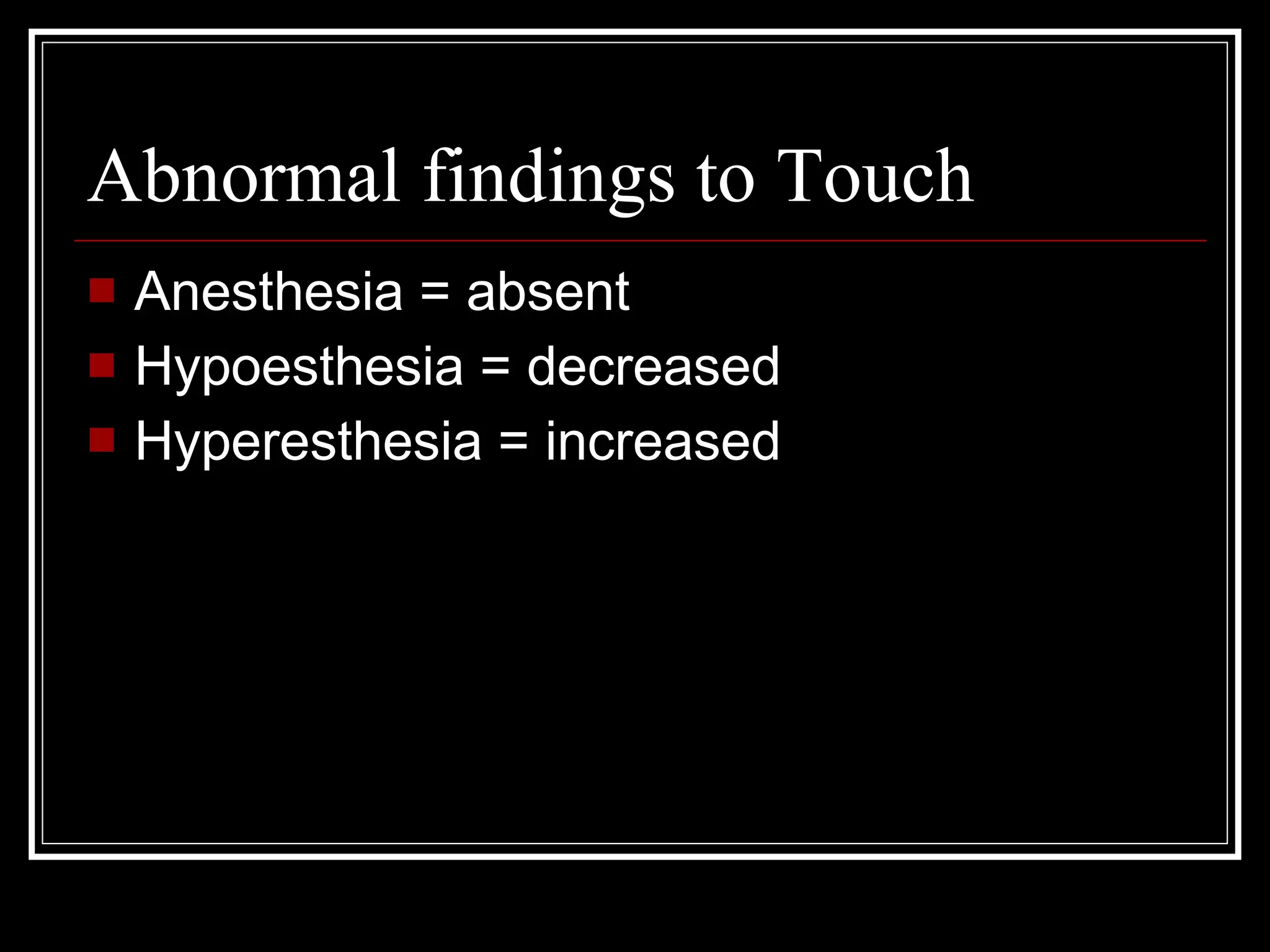 NurseReview.Org - The Sensory System | PPT
