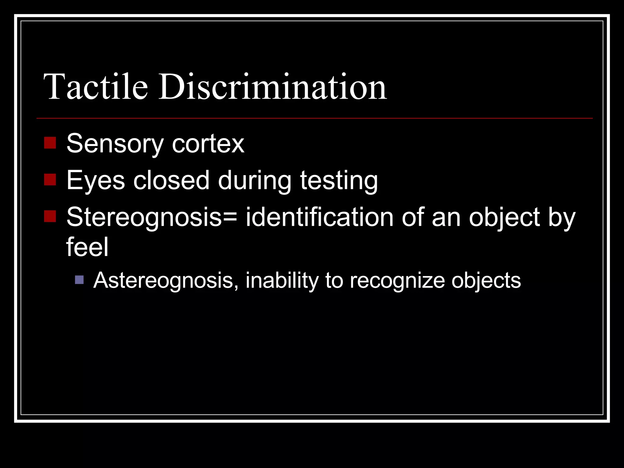 NurseReview.Org - The Sensory System | PPT