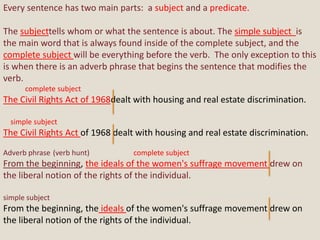 The sentence | PPTX | Programming Languages | Computing