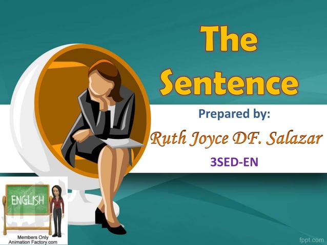 The sentence | PPTX