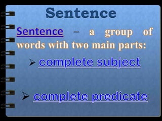 The sentence | PPTX