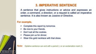 The sentence | PPSX | Educational Assessment | Education