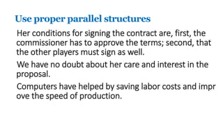 The sentence revisited # 05 | PPT