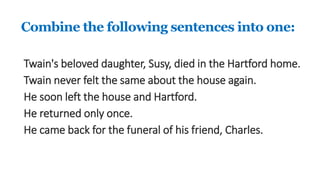 The sentence revisited # 05 | PPT