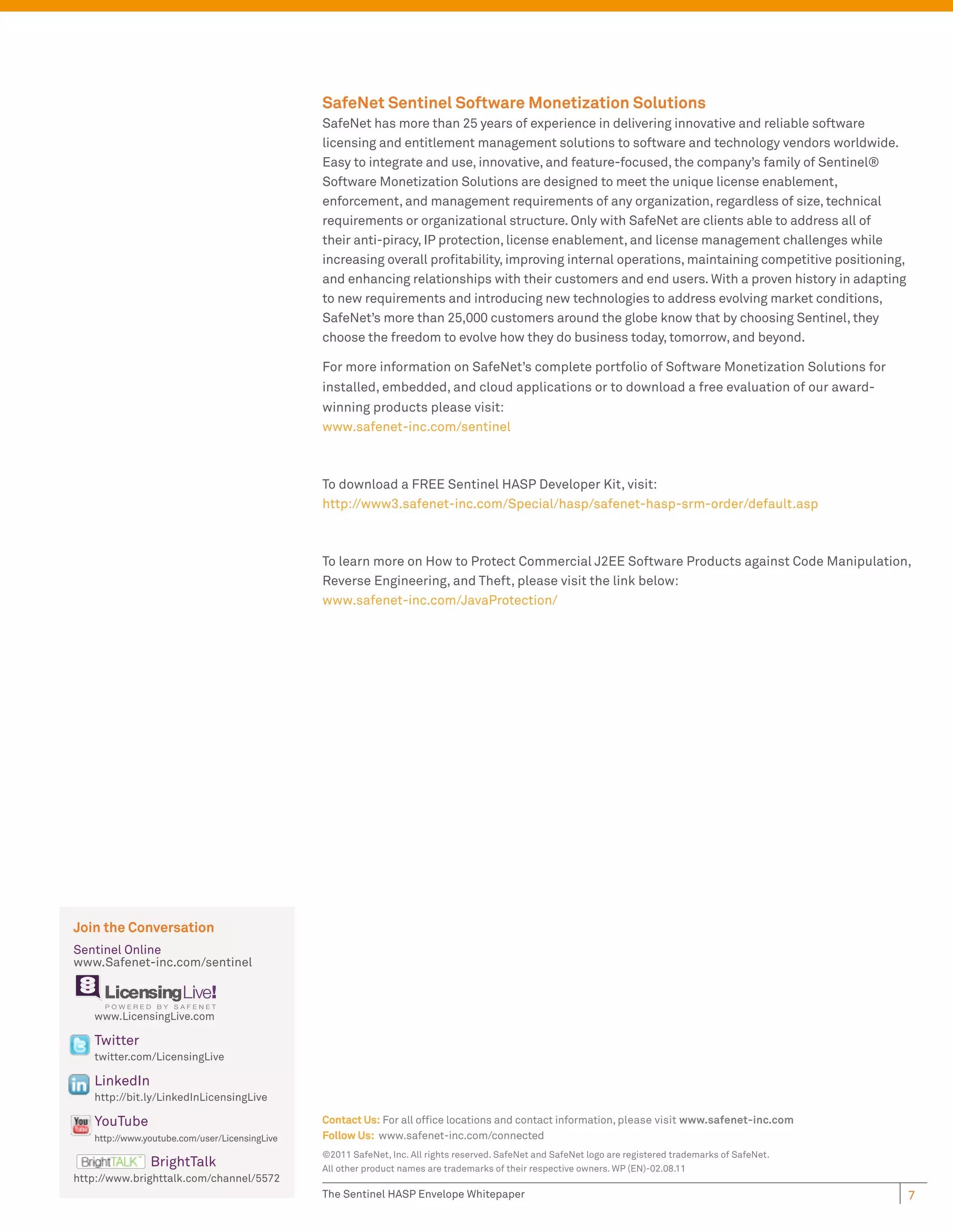 Sentinel HASP Envelope | PDF | Computing | Technology & Computing