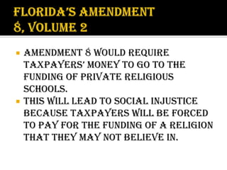 The separation of church and state and the first amendment | PPTX