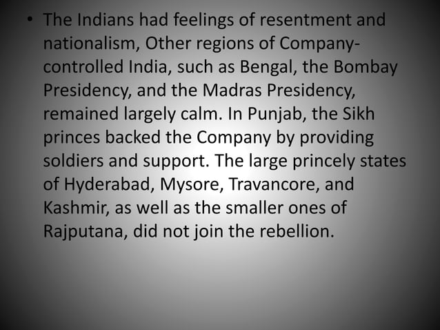 The sepoy munity | PPTX