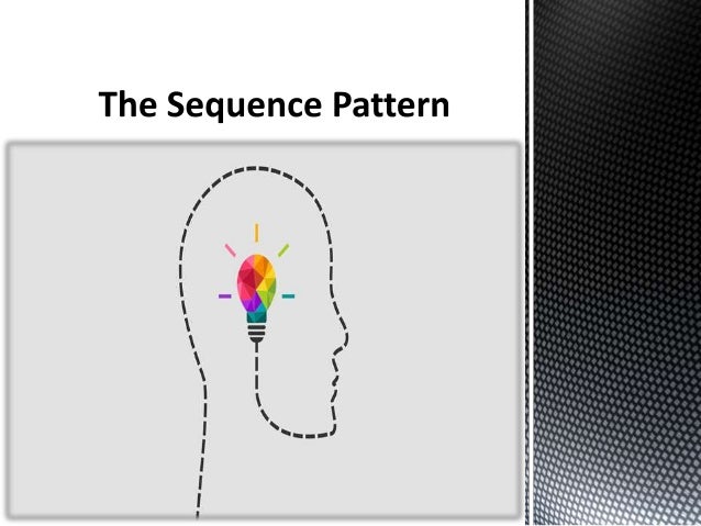 The sequence pattern