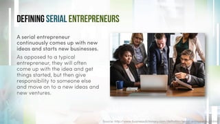Serial Entrepreneurs: Key Facts & Required Mindset (Hi-Res) | PDF