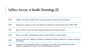 The Servant Leadership of Gandhi | PDF