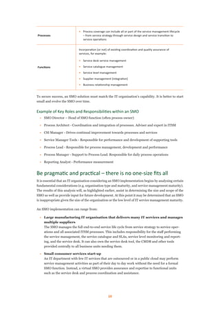 The Service Management Office - Driving it performance in the face of ...