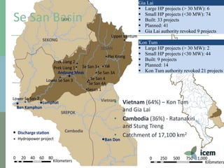 The se san and nam theun nam kading hydropower dam cascades | PPTX