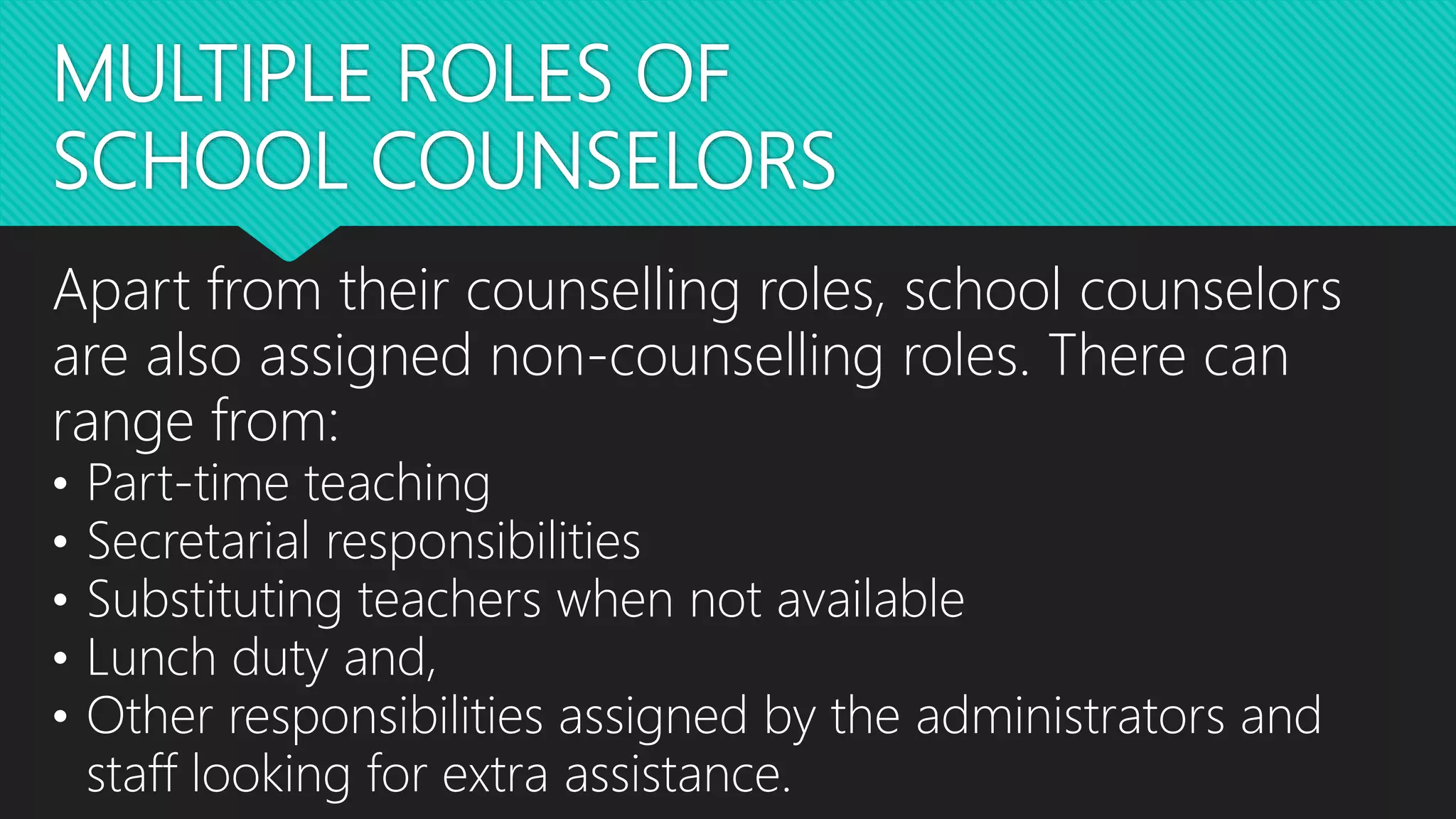 The setting, processes, methods, and tools in counseling | PPTX