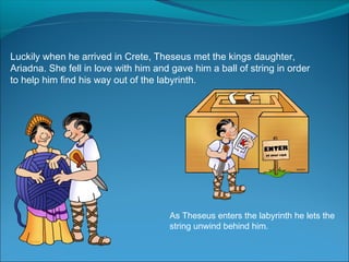 Greek MythTheseus and the minotaur | PPT