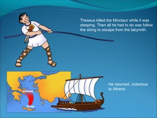 Greek MythTheseus and the minotaur | PPT