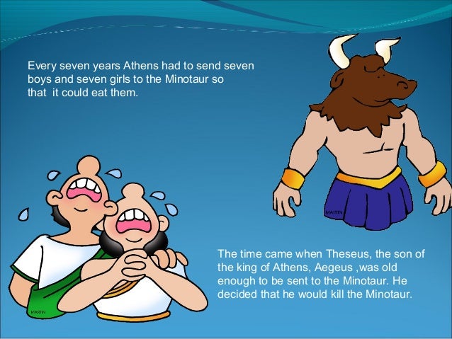 King Minos And The Minotaur