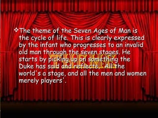 The seven ages by william shakespeare | PPT