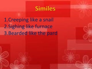 The seven ages | PPT