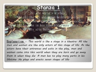 The seven ages | PPTX