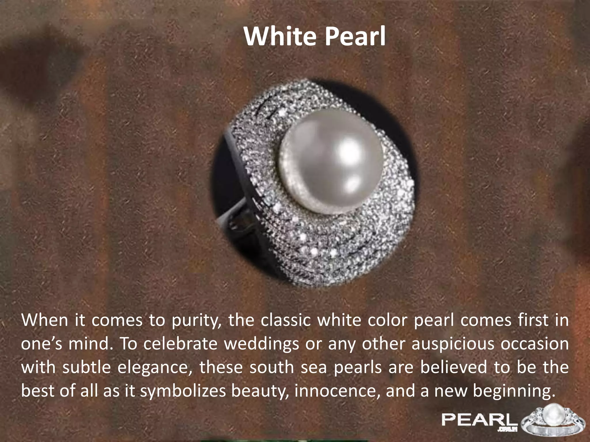 Beautiful Seven Colors Of Pearl Gemstones | PPTX | Geology | Science