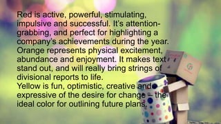 The Seven Colours of The Sky | PPTX