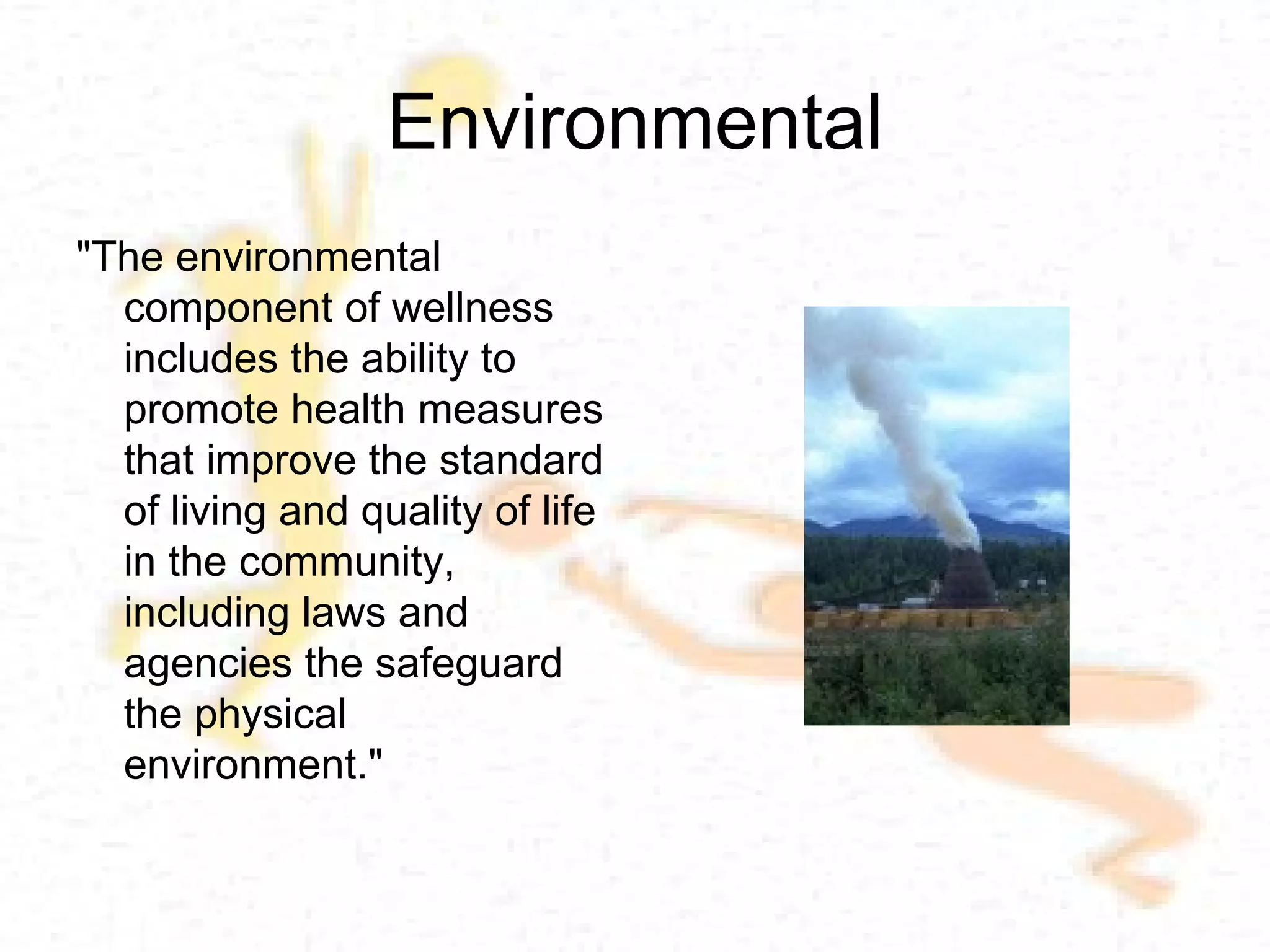 The seven components of wellness | PPT