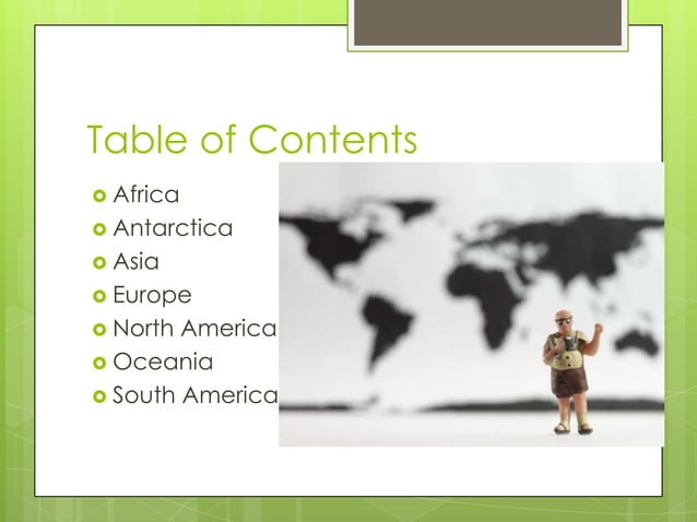 The seven continents best | PPTX