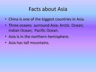 The Seven Continents (ppt presentation) | PPT