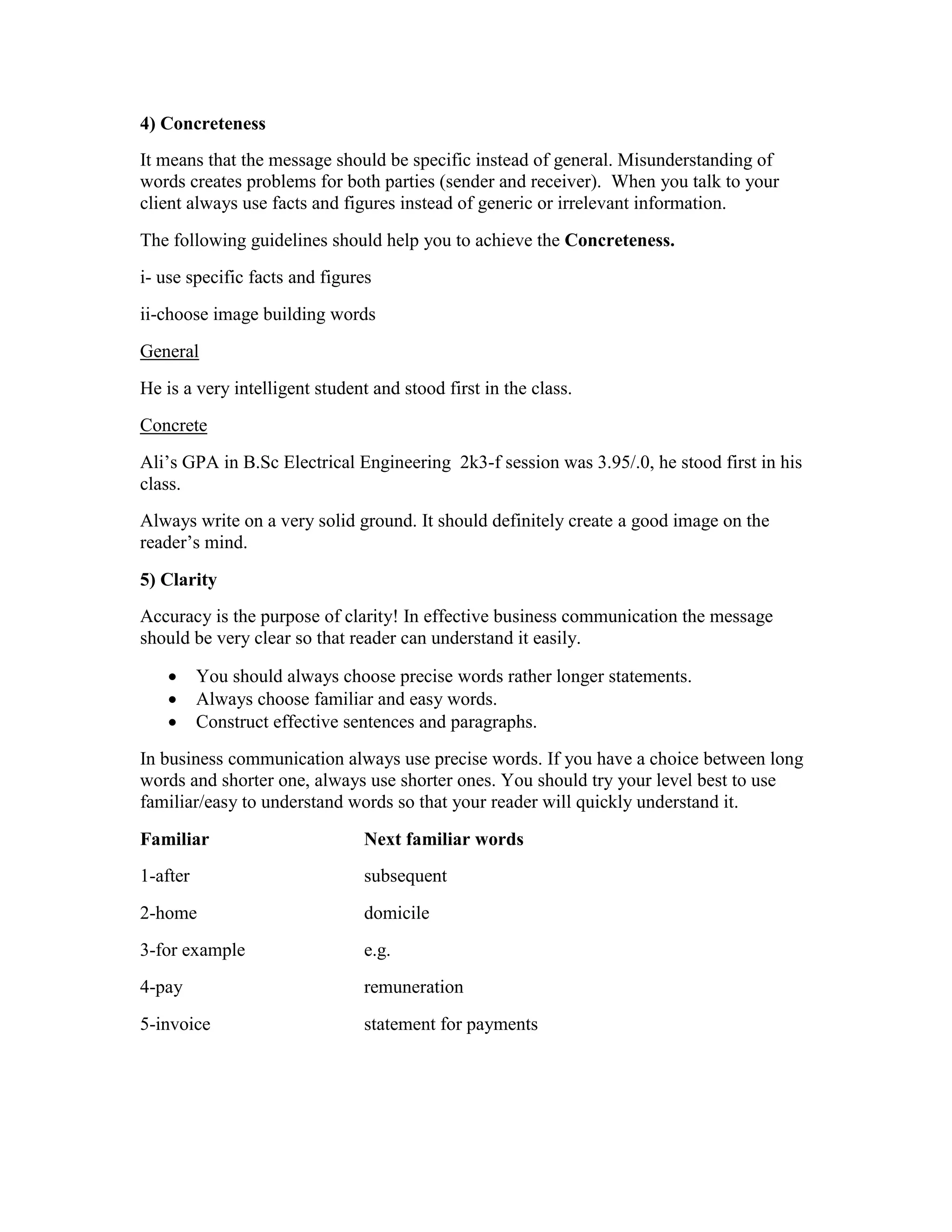 The Seven Cs of Effective Communication.docx | Computer Networking ...