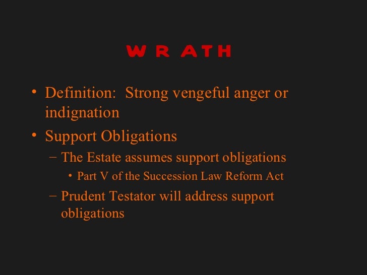 Wrath Meaning