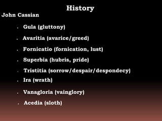 The Seven Deadly Sins | PPTX