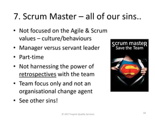 The seven deadly sins of Scrum | PDF