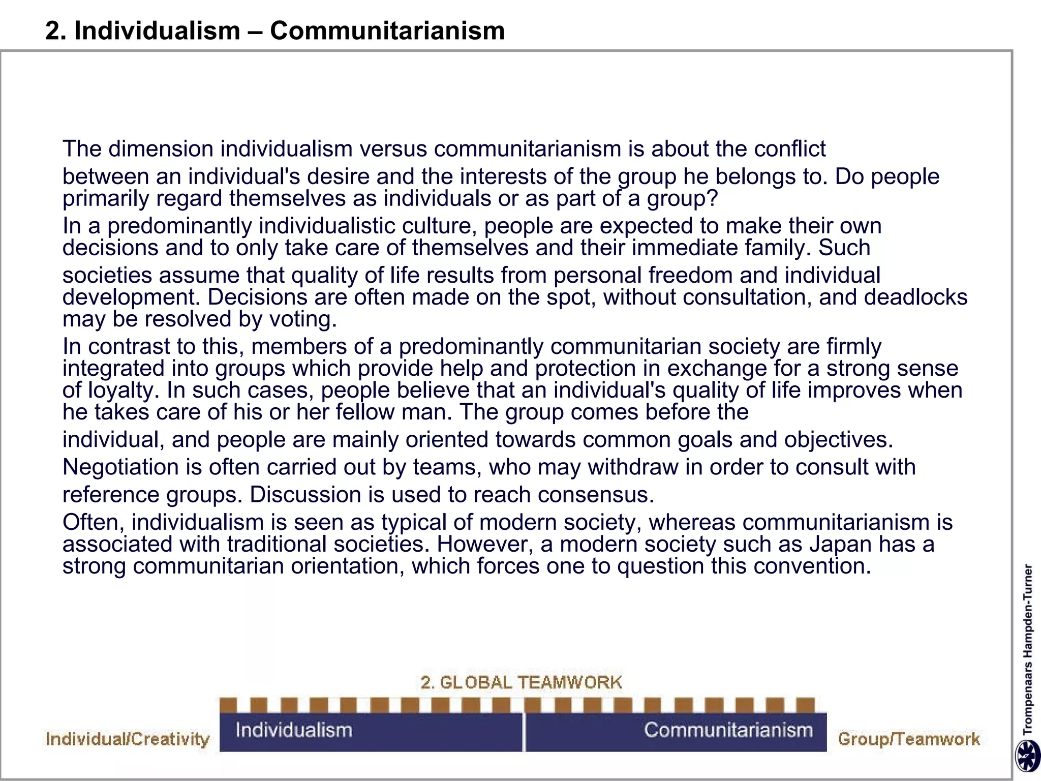 The Seven Dimensions of Culture | PPT