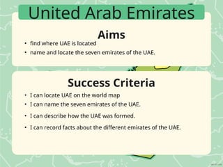 The Seven Emirates of UAE-History and Heritage.pptx