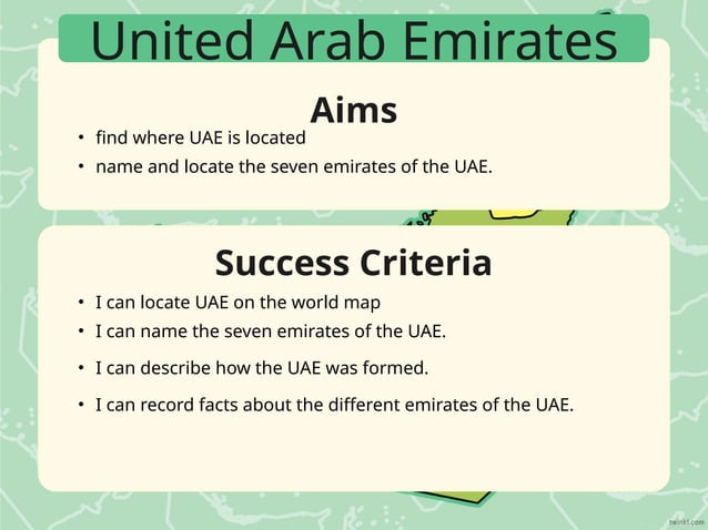 The Seven Emirates of UAE-History and Heritage.pptx | Africa Travel ...