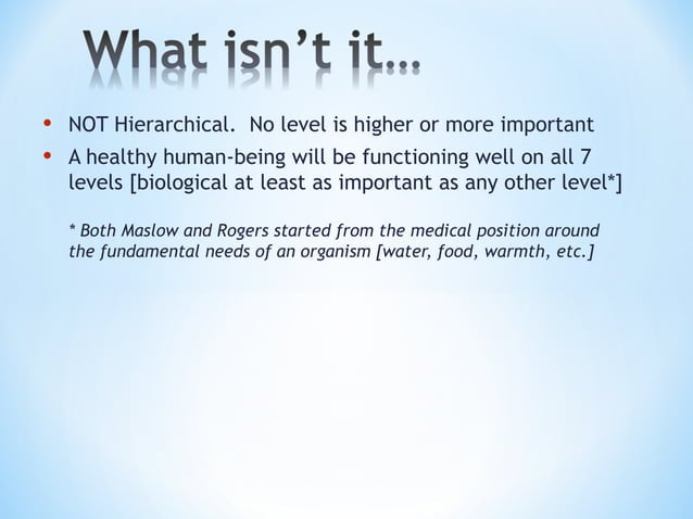 The seven level model ppt 2003 | PPT