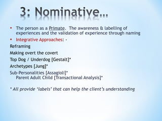 The seven level model ppt 2003 | PPT